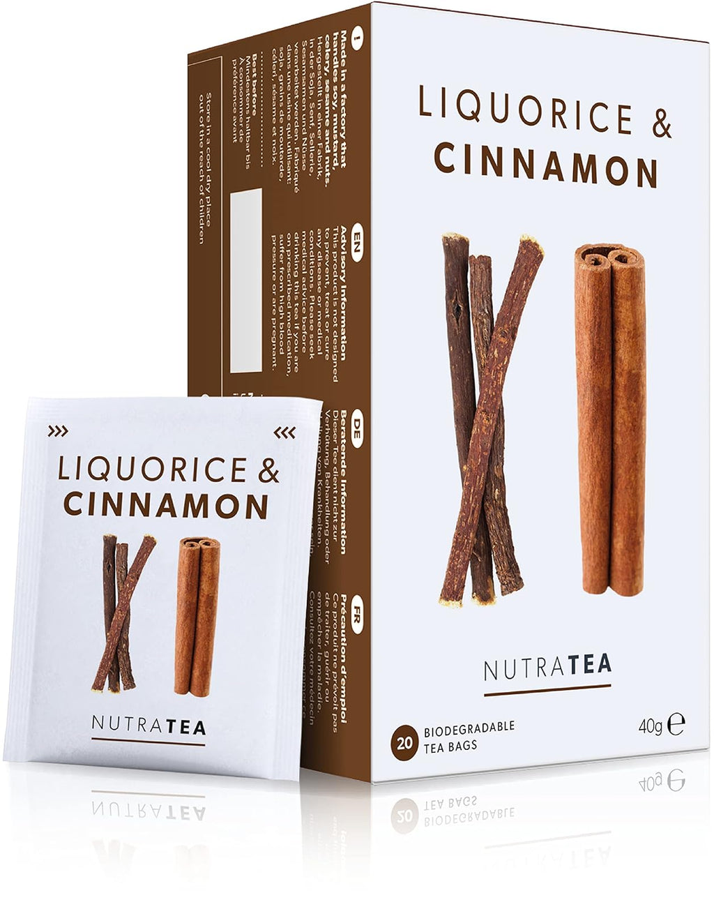 Nutra Tea liquorice cinnamon herbal blend
