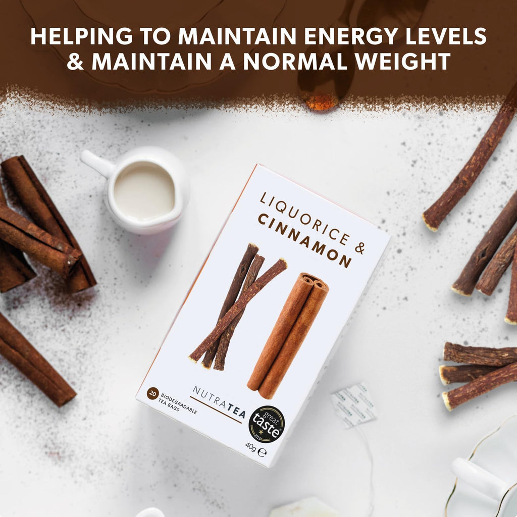 Nutra Tea liquorice cinnamon wellness blend