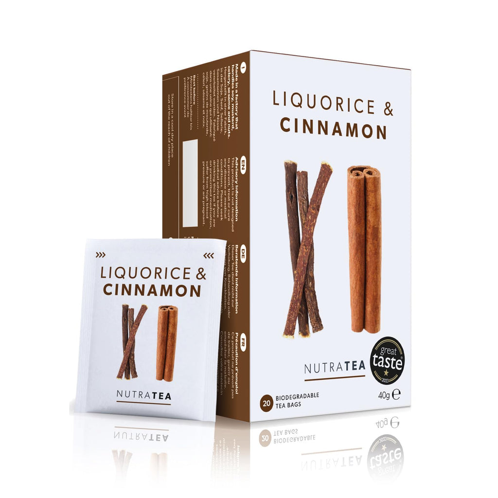 Nutra Tea liquorice herbal tea bags