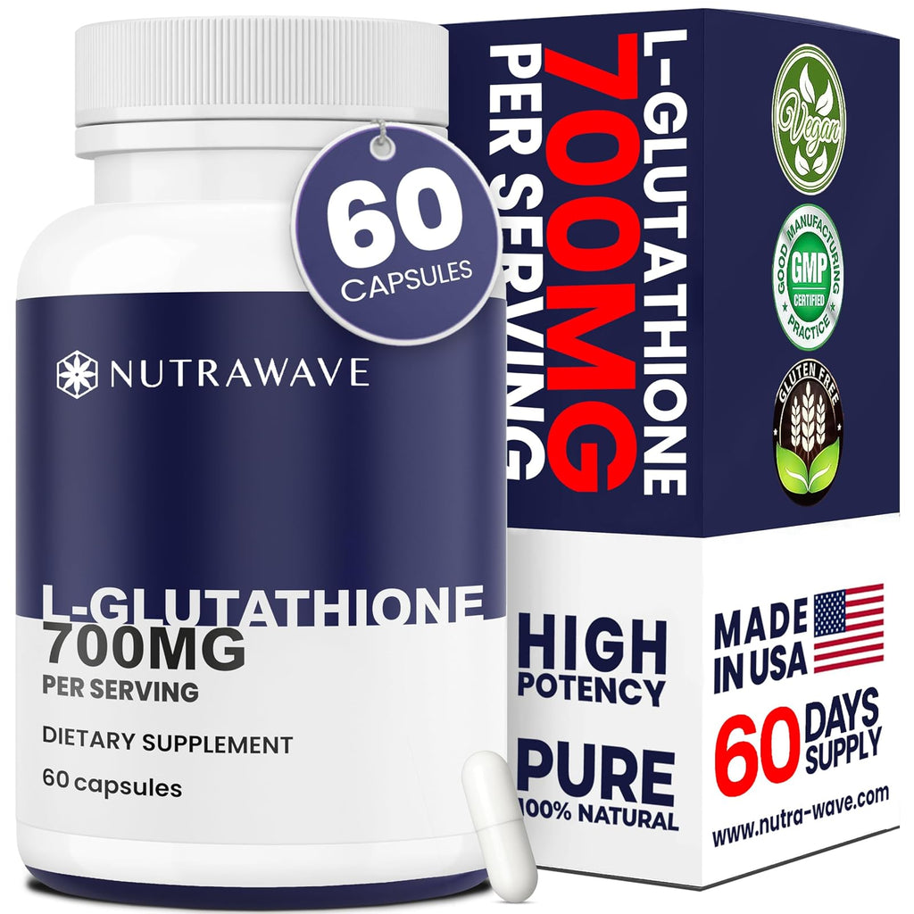 Nutra Wave L-Glutathione capsules