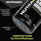 NutraBio 360g Beta Alanine container