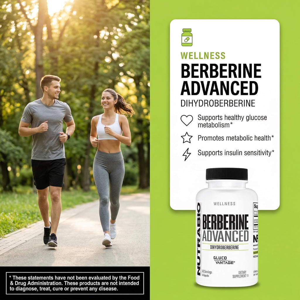 NutraBio advanced berberine formula