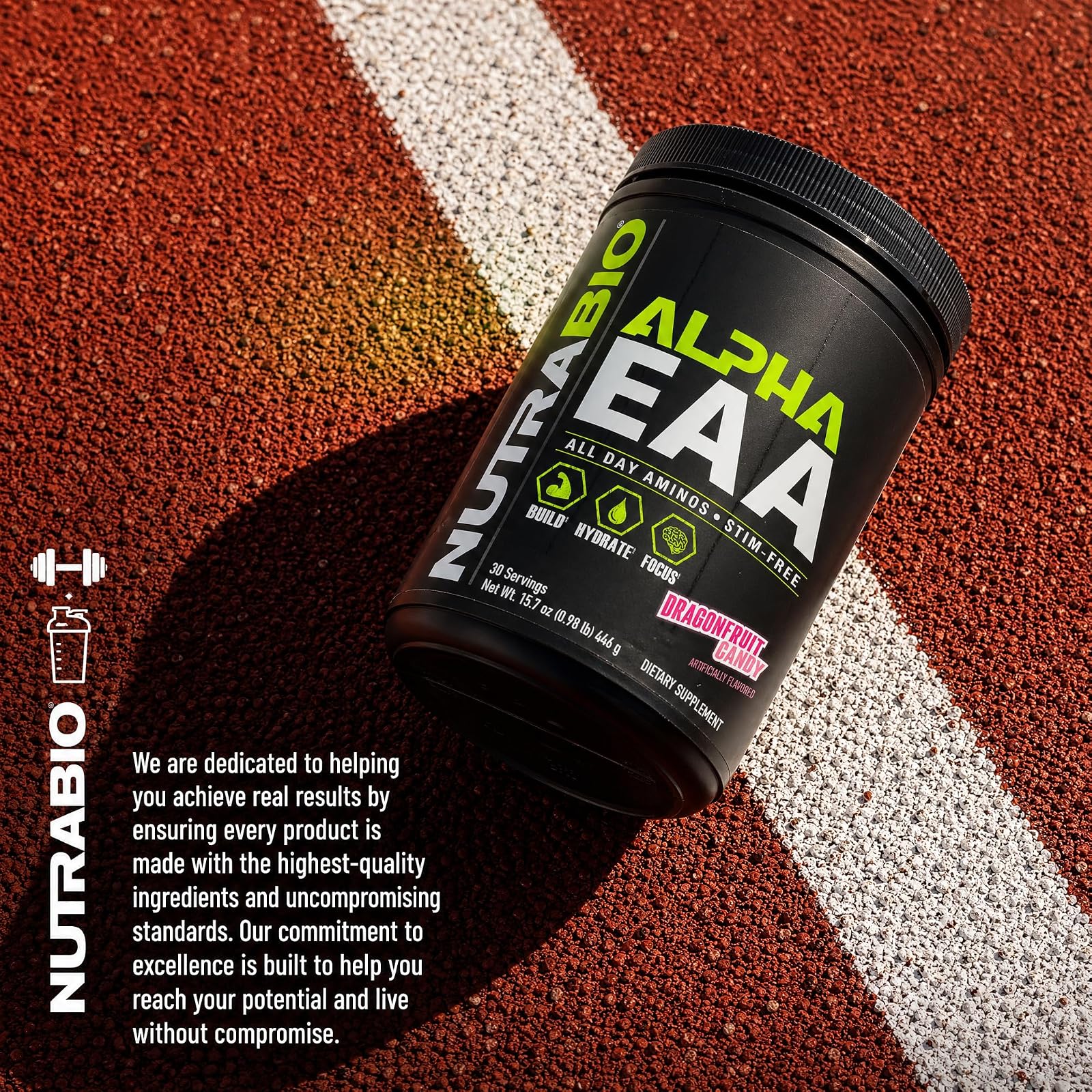NutraBio Alpha EAA delicious fruit flavours