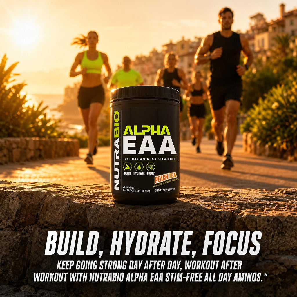 NutraBio Alpha EAA energy boosting formula