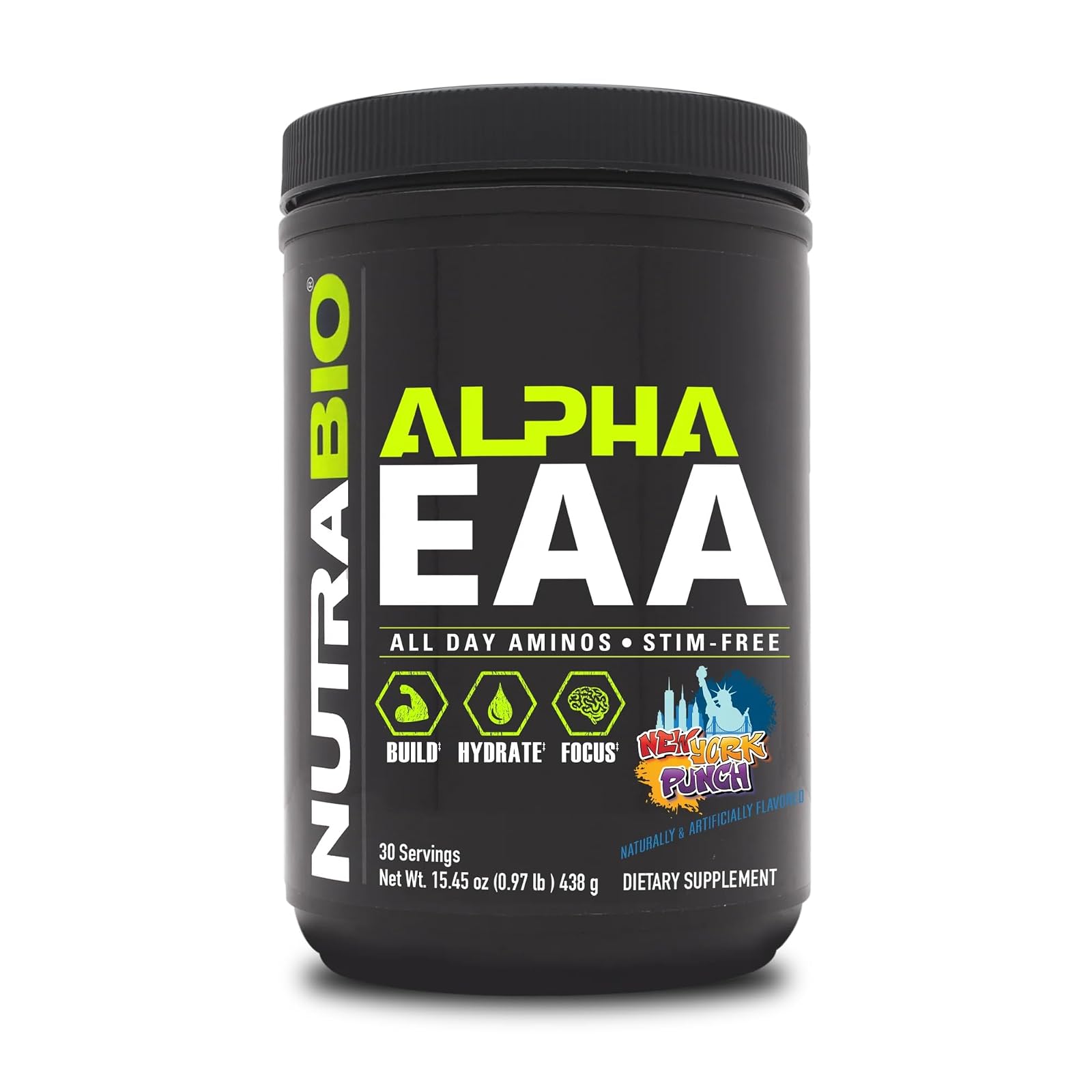 NutraBio Alpha EAA essential amino acids