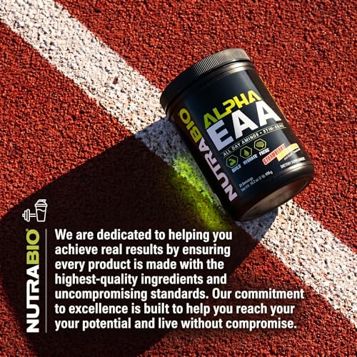 NutraBio Alpha EAA for muscle growth