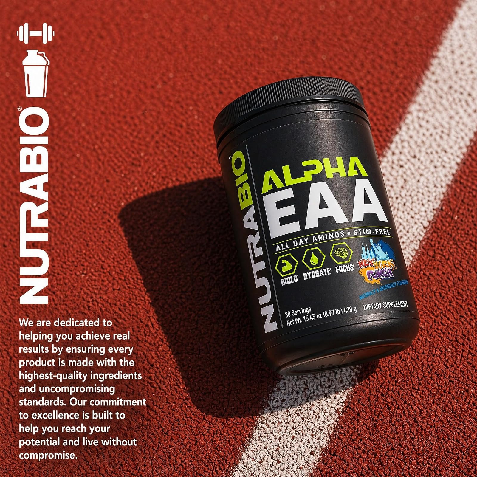 NutraBio Alpha EAA post-workout supplement