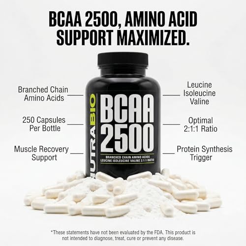 NutraBio amino acids for workout support