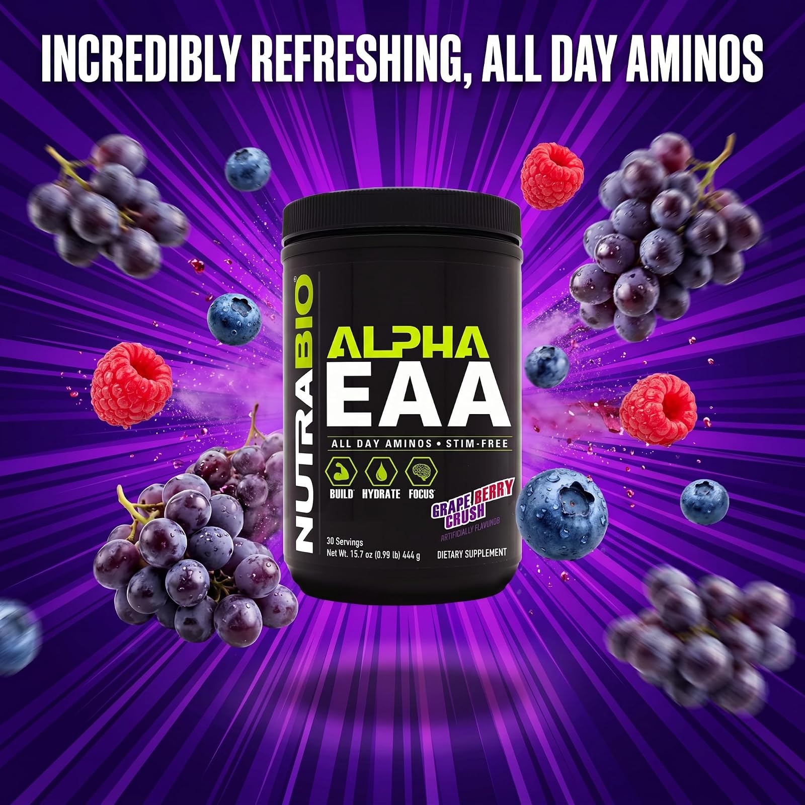 NutraBio amino acids for workout support
