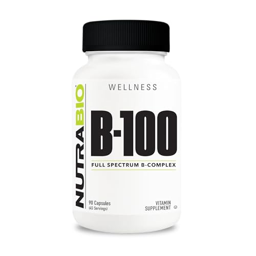 NutraBio B-100 vitamin b complex
