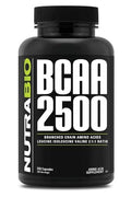 NutraBio BCAA 2500 for muscle recovery