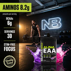 NutraBio BCAA blend for optimal nutrition