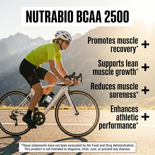NutraBio BCAA for improved athletic performance