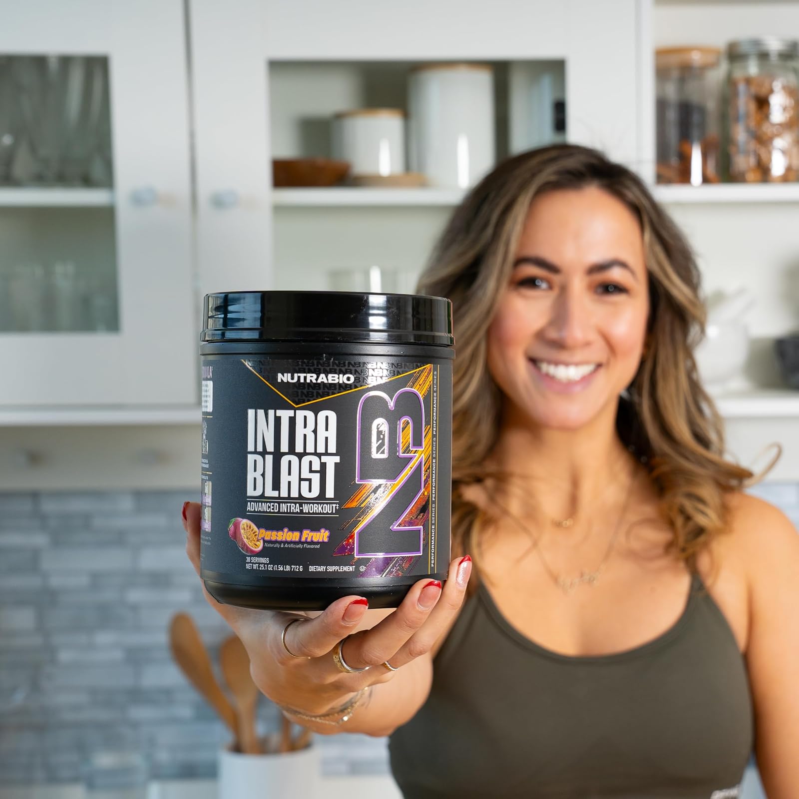 NutraBio BCAA powder with 30 servings