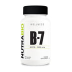NutraBio Biotin 5000 mcg capsules