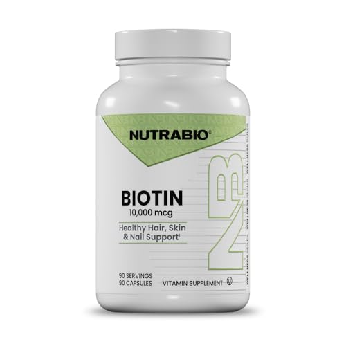 NutraBio biotin for healthy hair