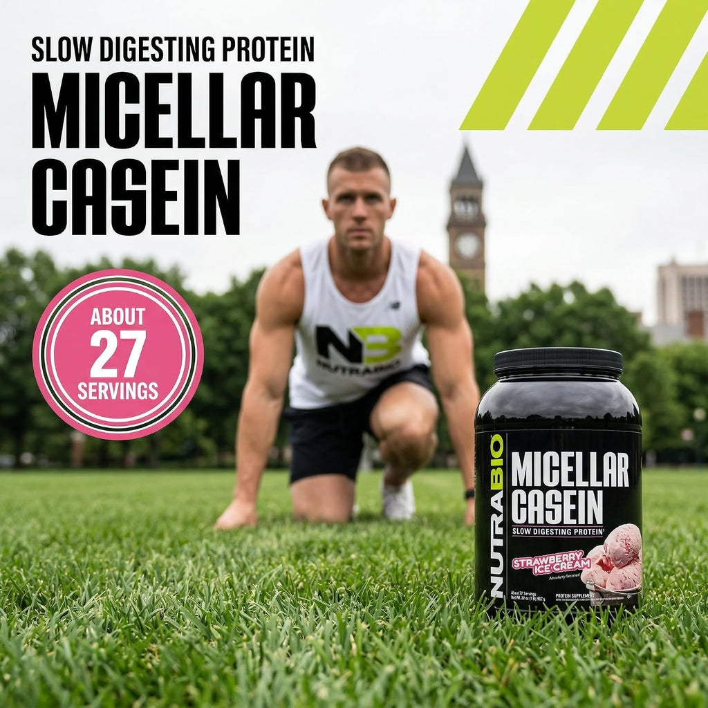 NutraBio casein protein for weight management