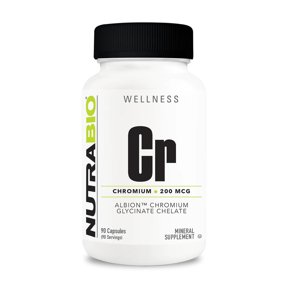 NutraBio chelated chromium supplement