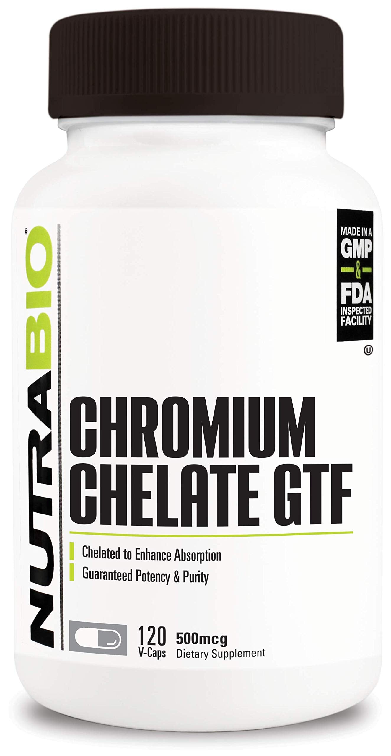 NutraBio chromium supplement for wellness
