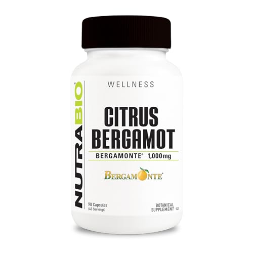 NutraBio Citrus Bergamot vitamin c capsules