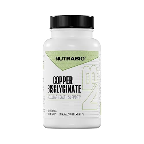 NutraBio copper bisglycinate supplement