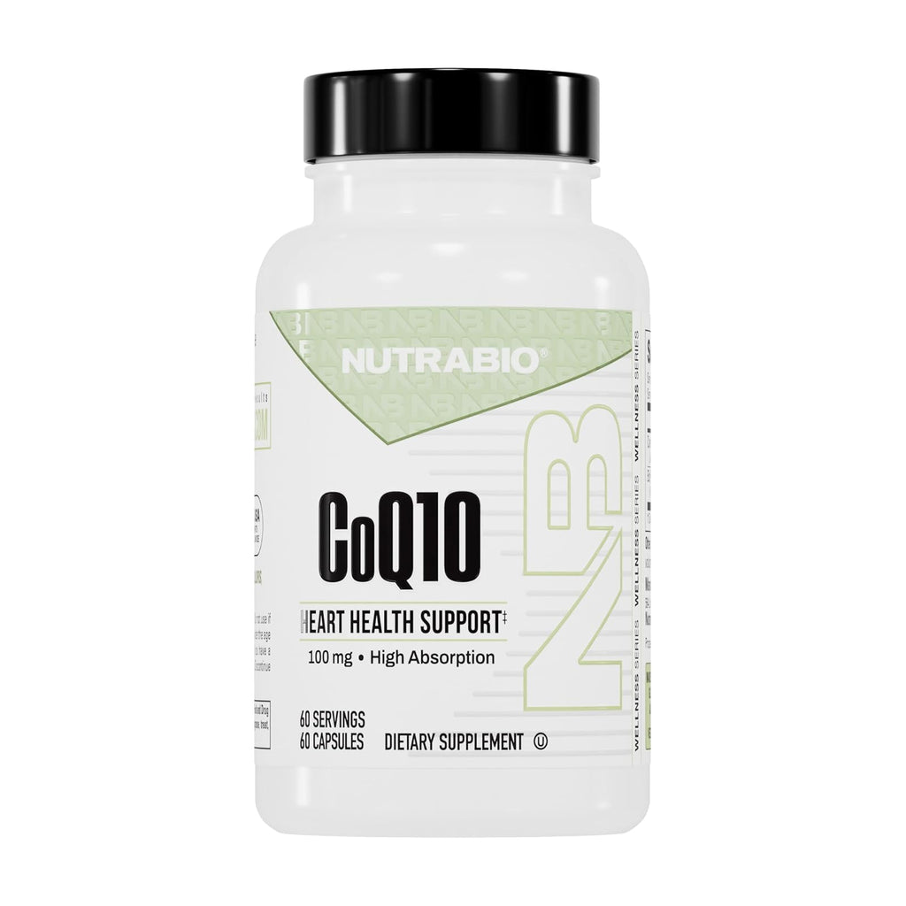NutraBio CoQ10 100 mg capsules