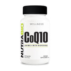 NutraBio CoQ10 200 mg capsules