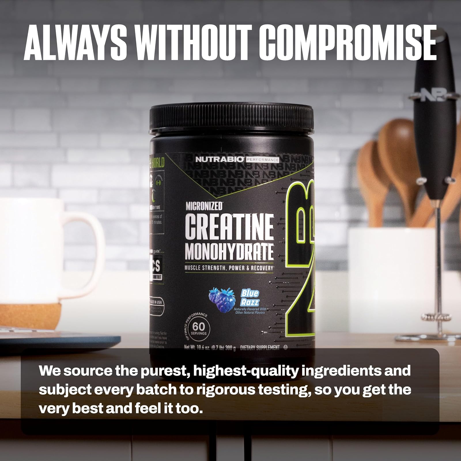 NutraBio creatine for strength training