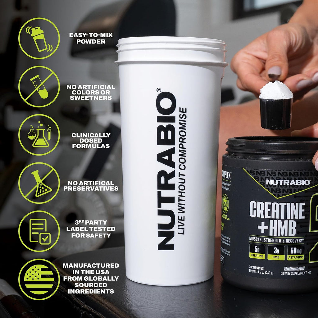 NutraBio creatine for strength training