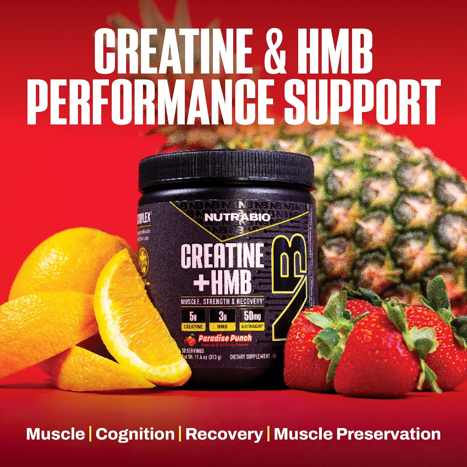 NutraBio creatine for strength training