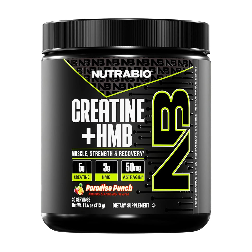 NutraBio creatine monohydrate for muscle growth