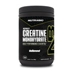 NutraBio creatine monohydrate powder
