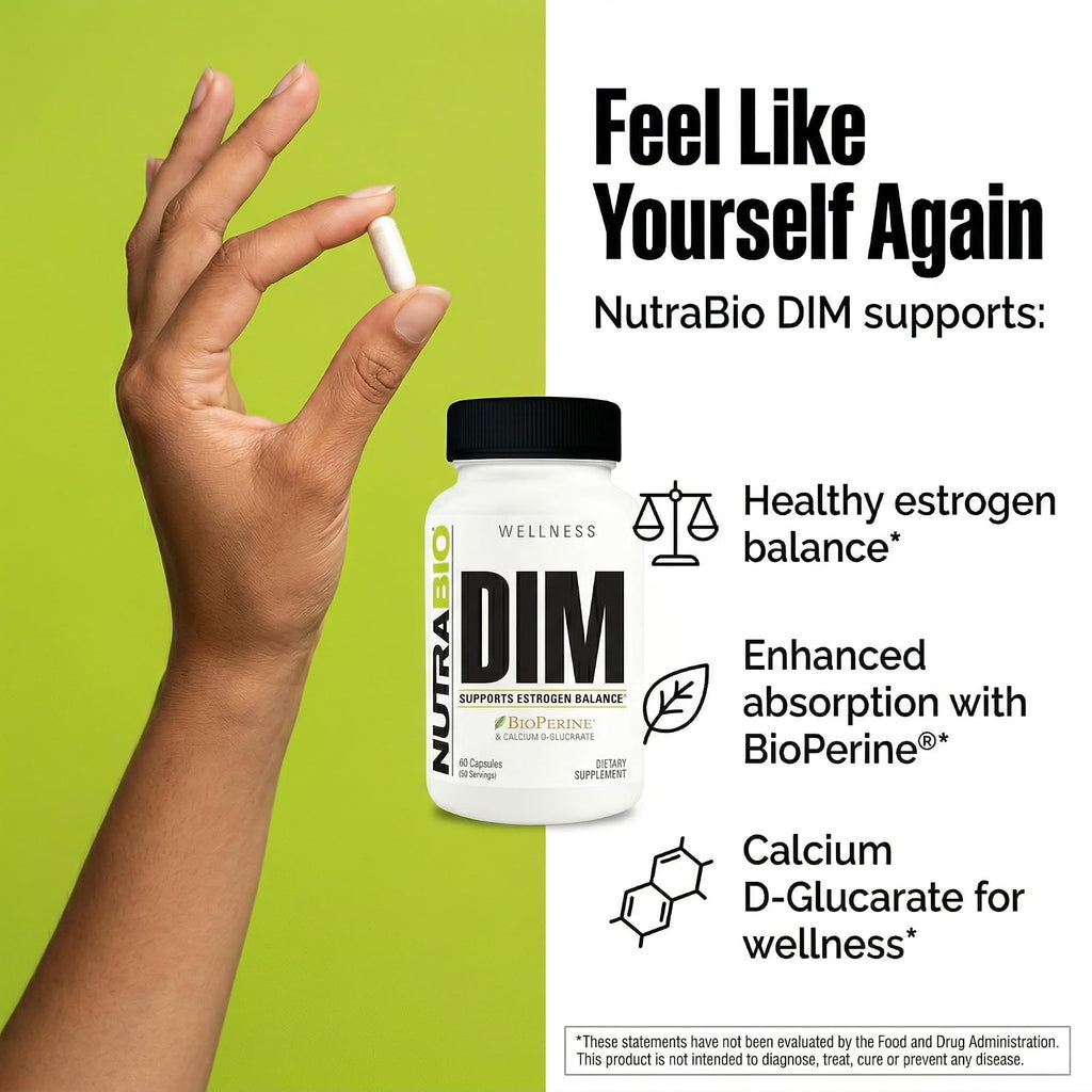 NutraBio DIM kids multivitamin capsules