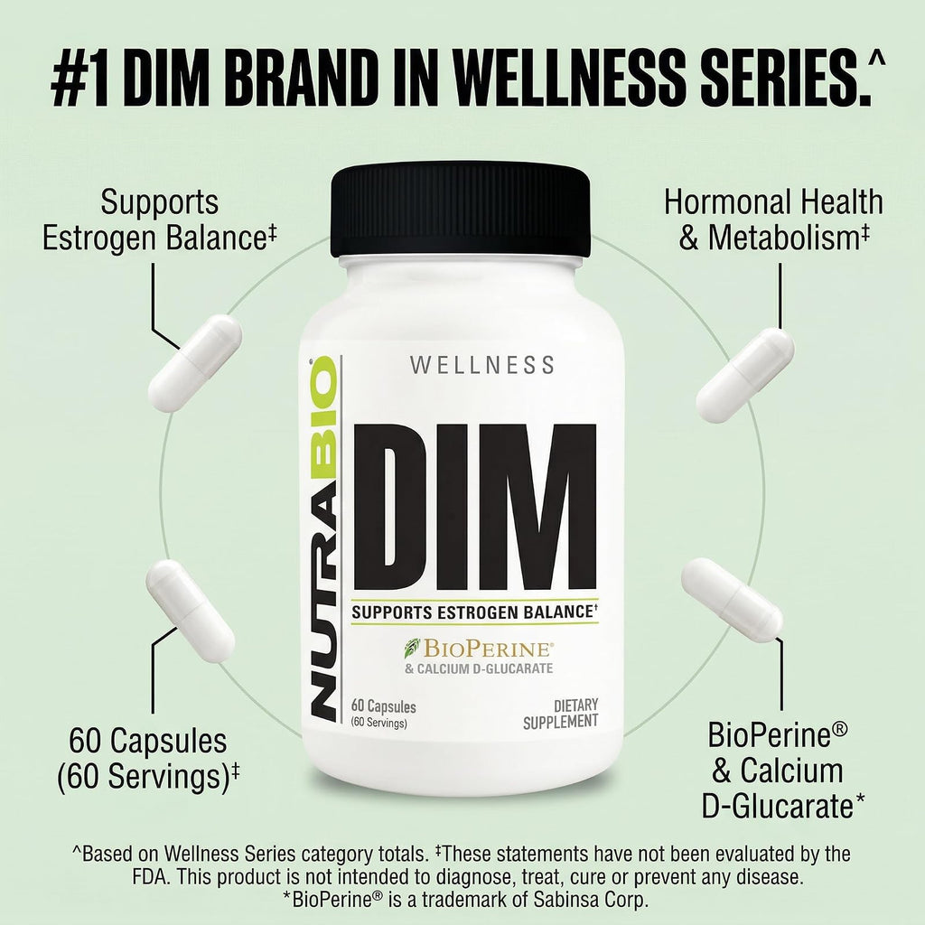 NutraBio DIM whole food multivitamin