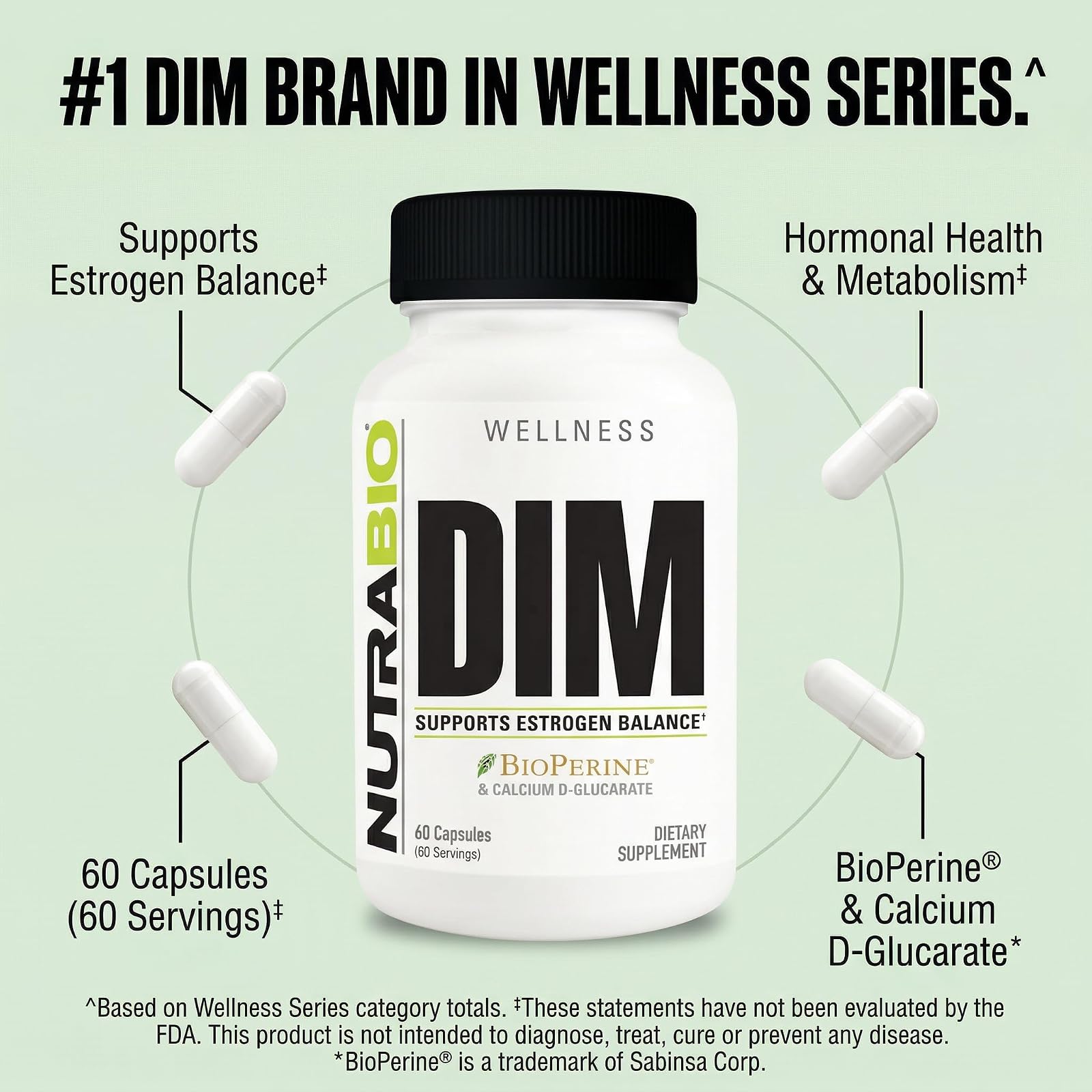 NutraBio DIM whole food multivitamin