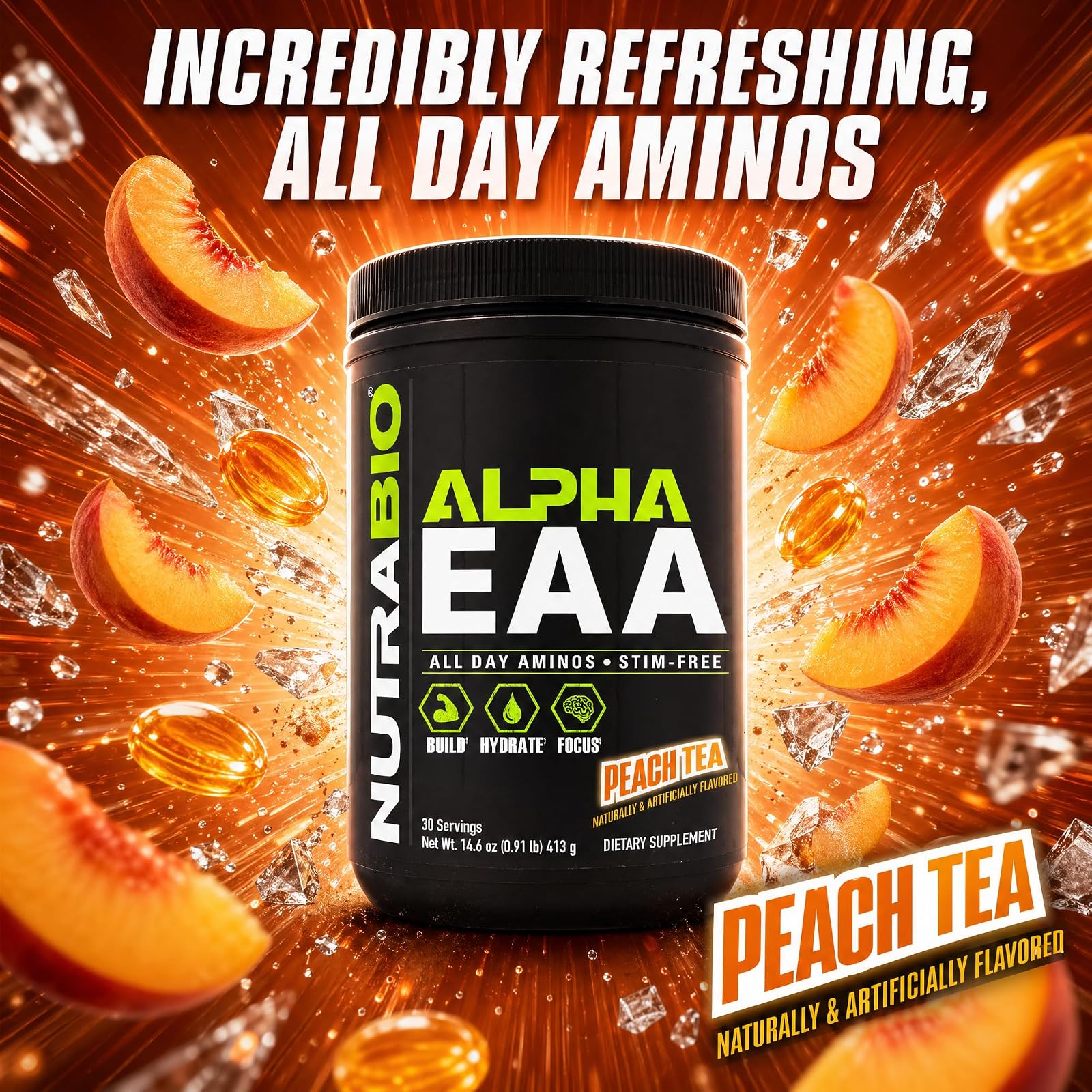 NutraBio EAA for post-workout support