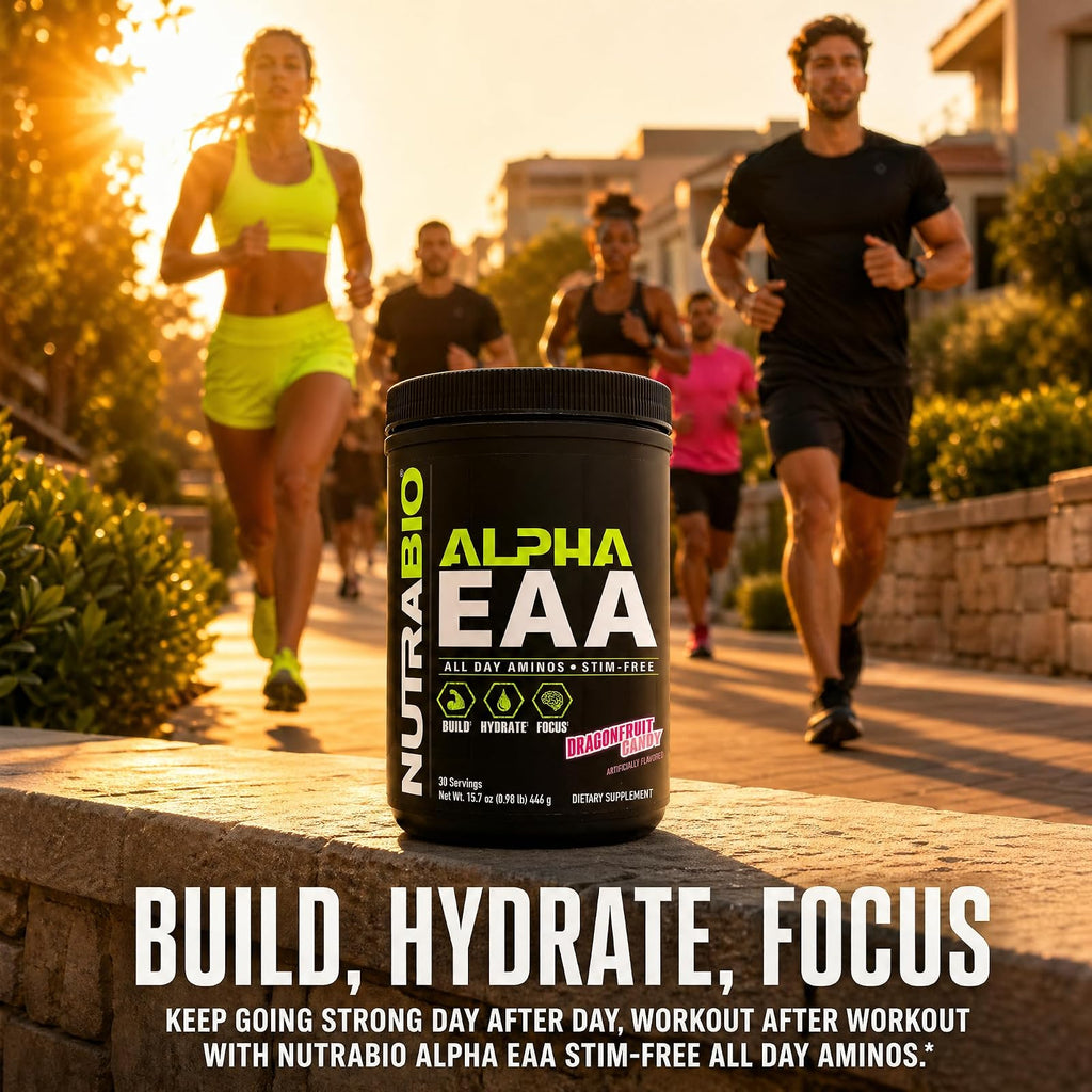 NutraBio EAA powder for optimal hydration