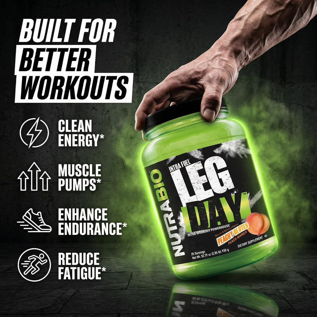 NutraBio energy boost for workouts