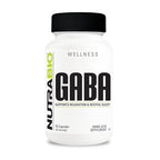 NutraBio GABA 500 mg capsules