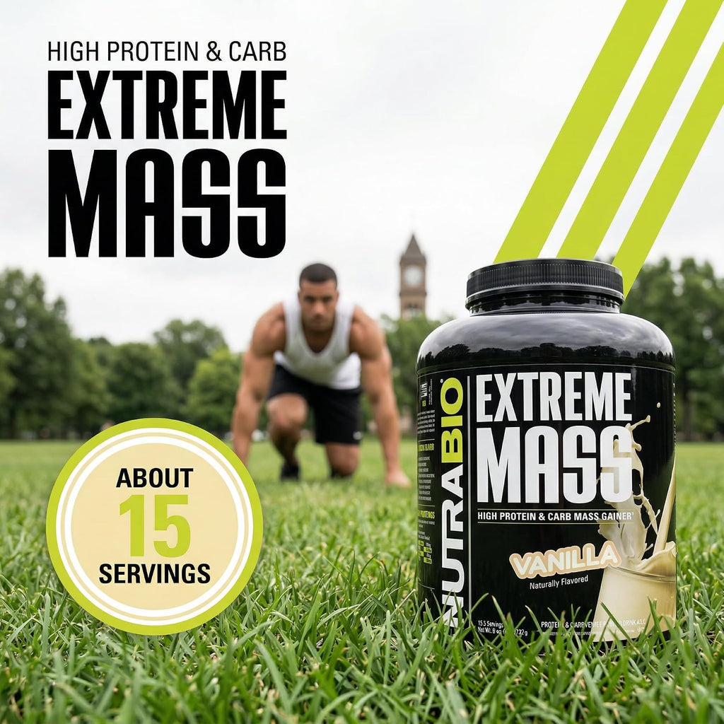 NutraBio gainer for increased strength