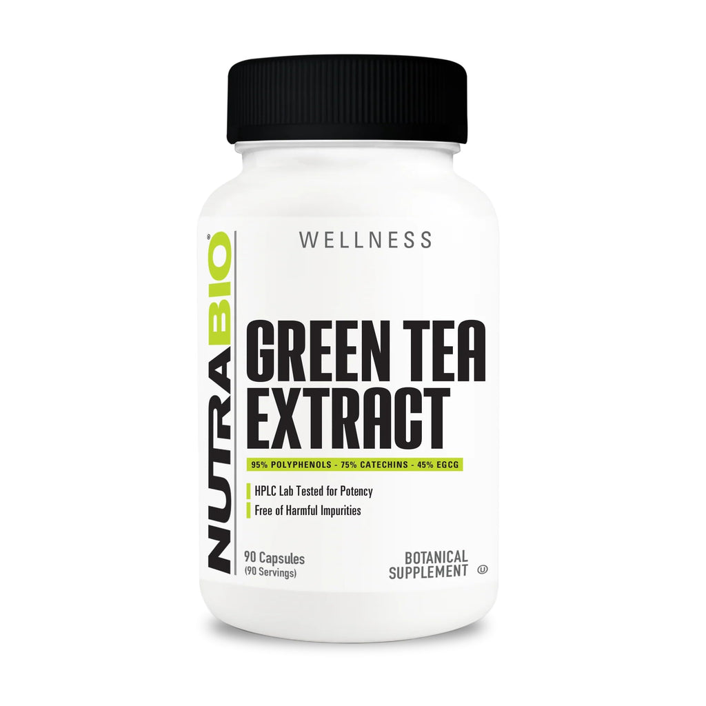 NutraBio green tea antioxidant capsules