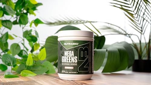 NutraBio greens powder for energy