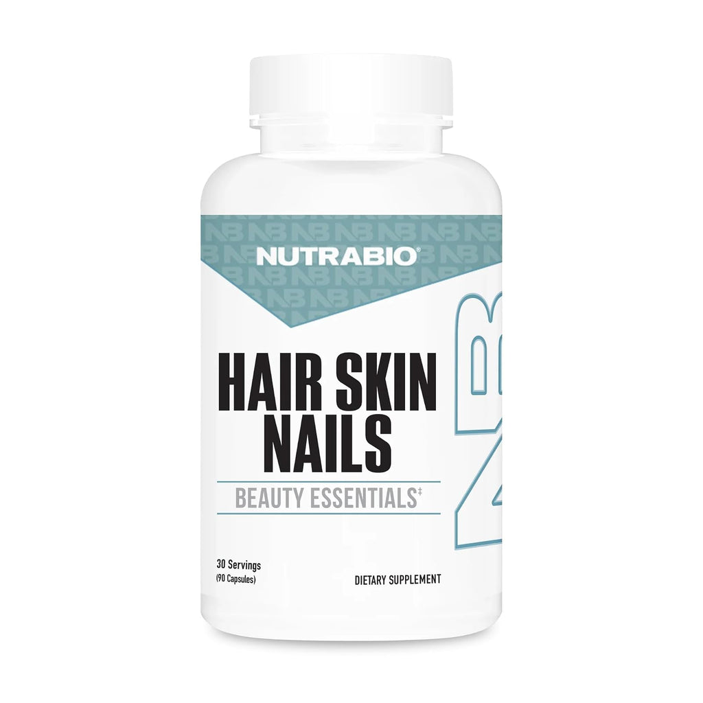 NutraBio Hair Skin Nails vitamins