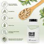 NutraBio herbal ashwagandha for wellness