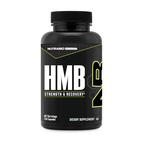 NutraBio HMB 1000 mg capsules