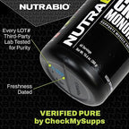 NutraBio HMB with digestive benefits