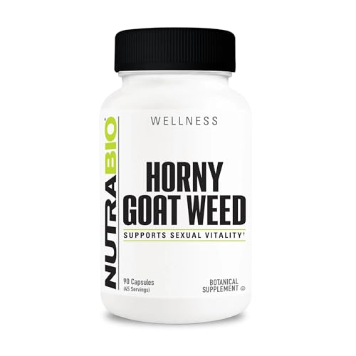 NutraBio horny goat weed capsules