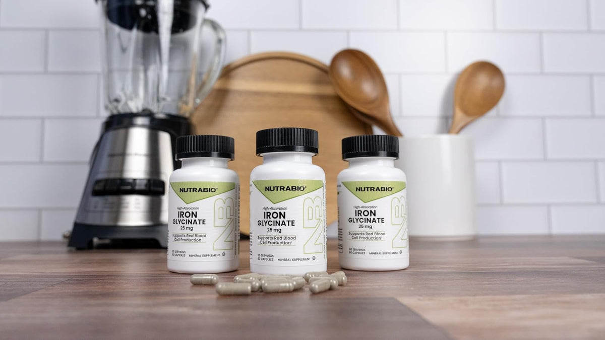 Nutrabio iron capsules support immune function