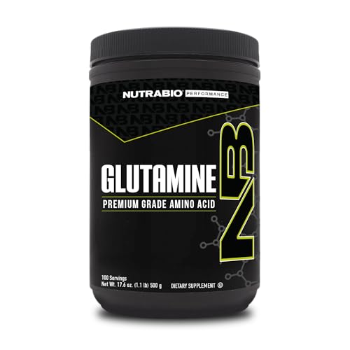 NutraBio l-glutamine powder for recovery