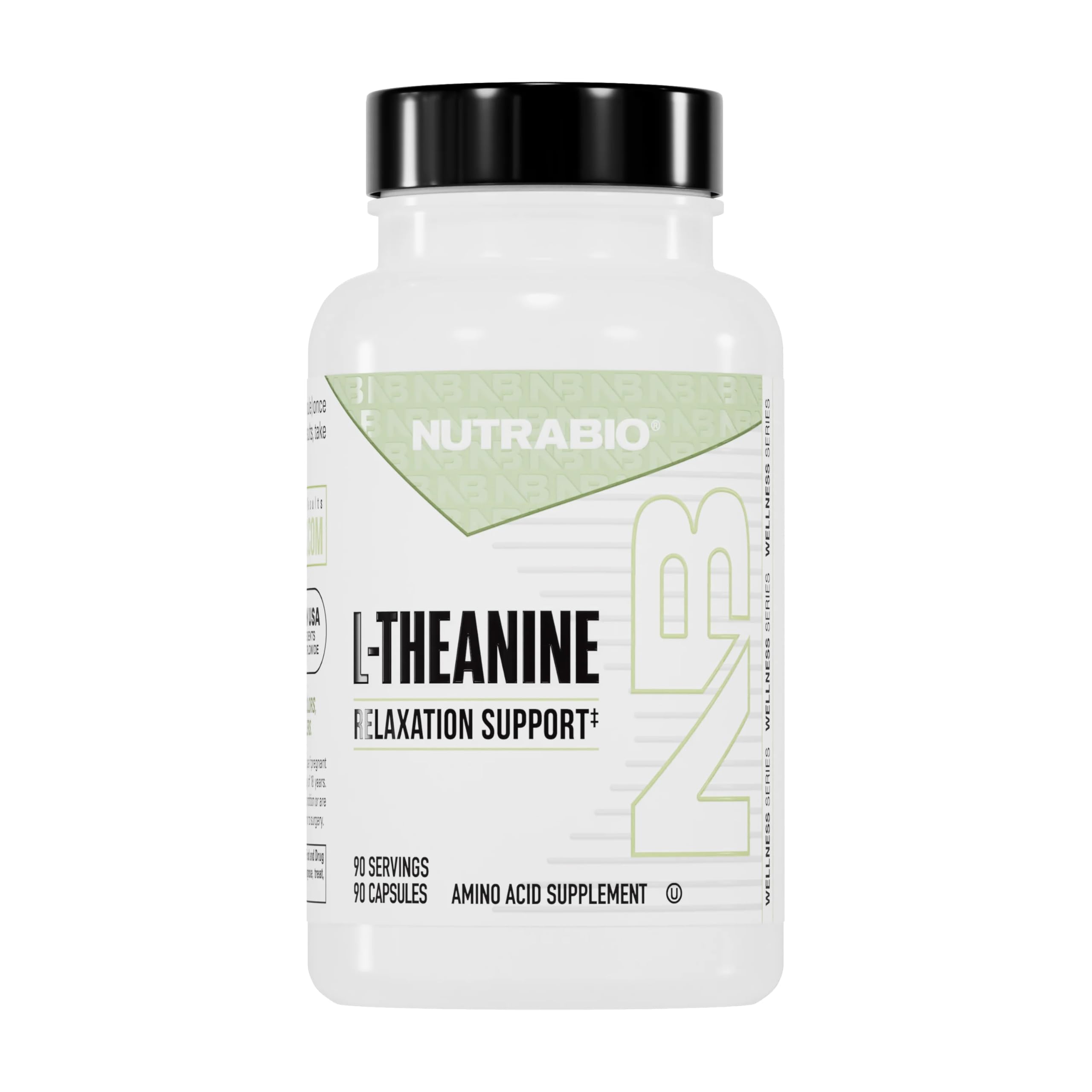 NutraBio L-Theanine relaxation support